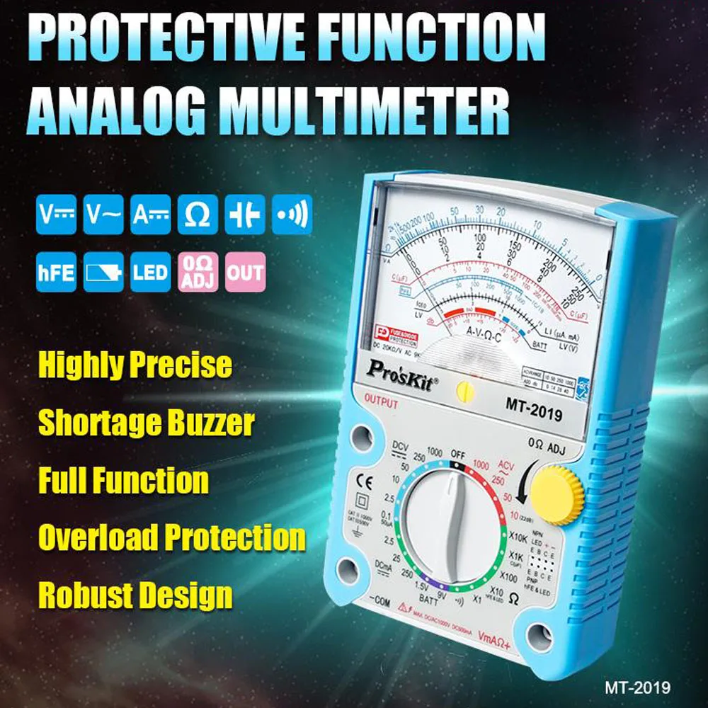 Multimeter Professional | Multimeter Pointer | Mechanical Tester | Test ...
