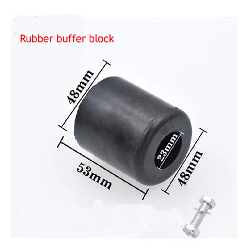 Anti-collision Rubber Buffer Block For Large Trucks - Truck Body Parts ...
