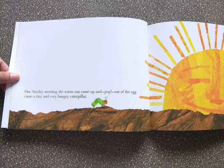 The Very Hungry Caterpillar Book Pages