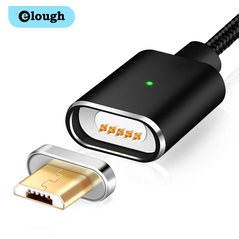 Elough Cable magnético E03 para Samsung, Xiaomi, Huawei, Cargador ...