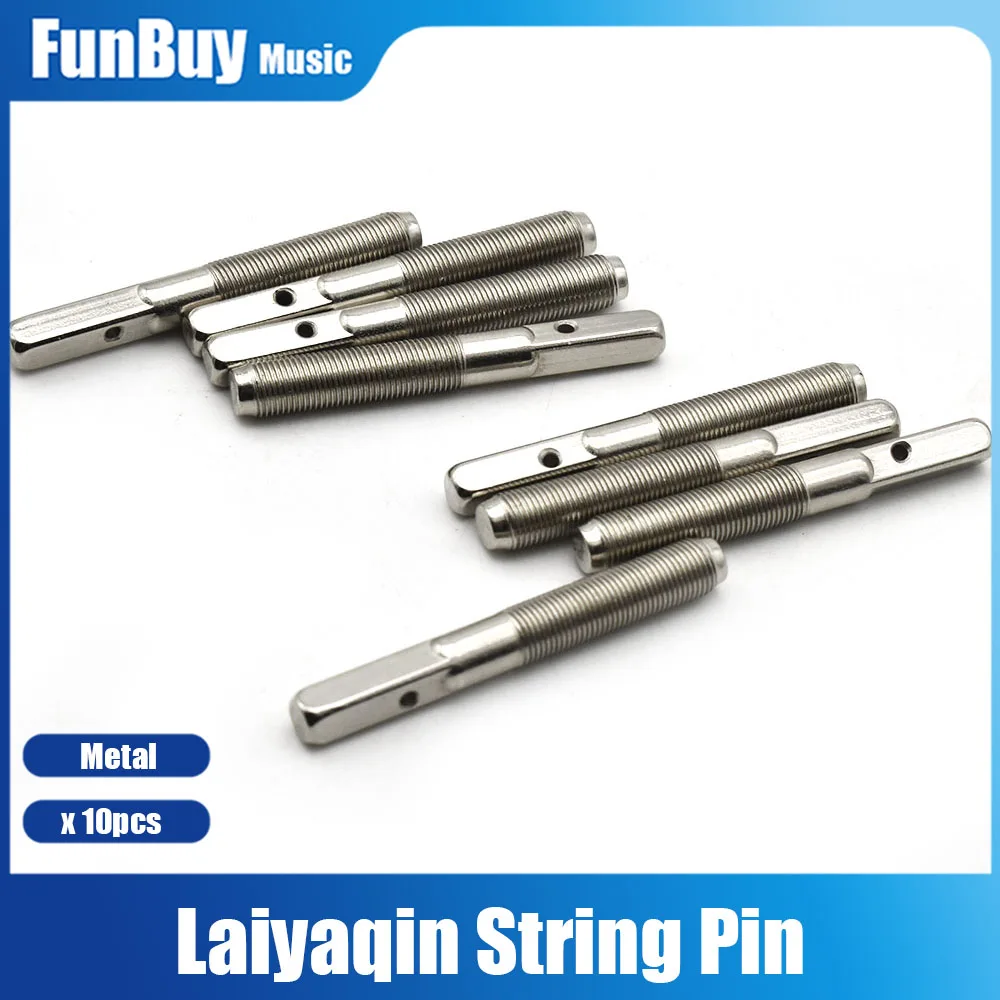 10pcs Lyre Small Harp String Pin Nails Heptachord Fixed String Screws ...