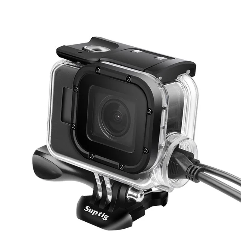 Câble 1pcs - Suptig – boîtier étanche pour caméra Gopro Hero 10-9876543 ...