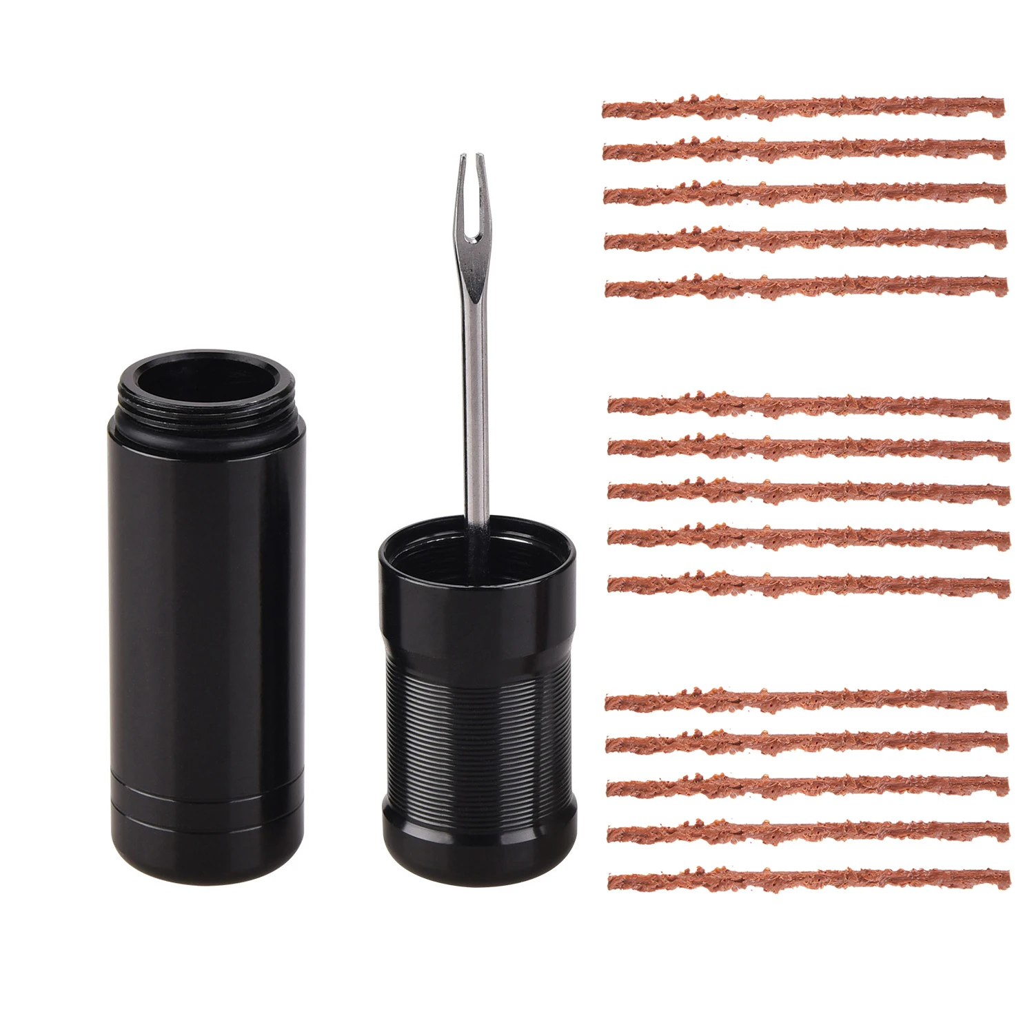Bike-Tubeless-Tire-Repair-Kit-Slug-Plug-Stopper-Rubber-Bacon-Strips-and ...