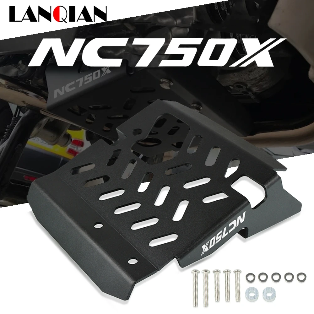 For Honda NC750X Motorcycle Skid Plate Engine Guard Chassis Protection ...