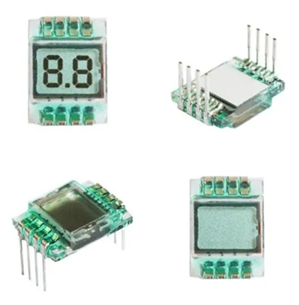 8pin Tn Positive 2-digits Segment Lcd Panel Without Backlight Small ...