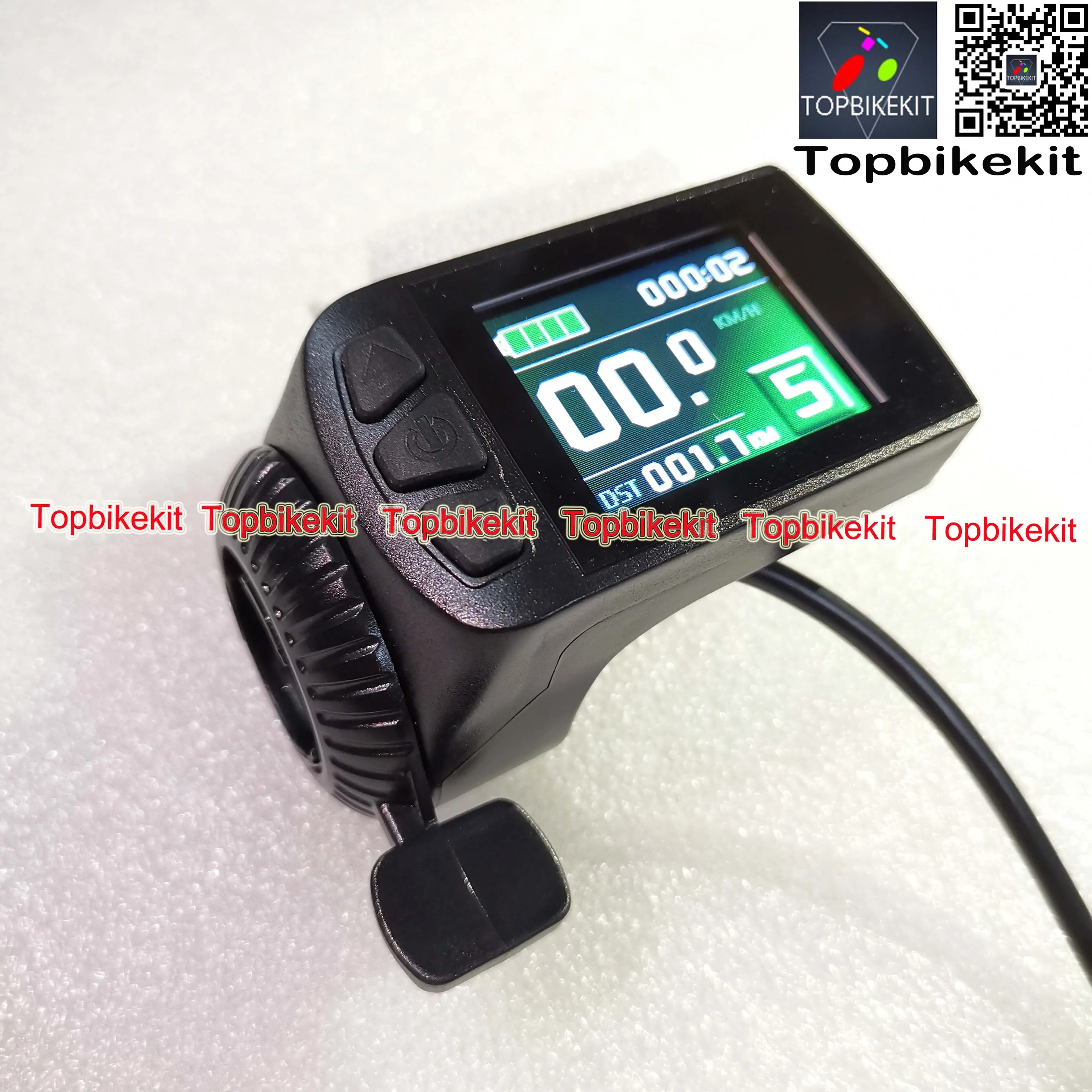 KT display KT LCD9 Color Display Meter with Right/Left Throttle 24V/36V ...