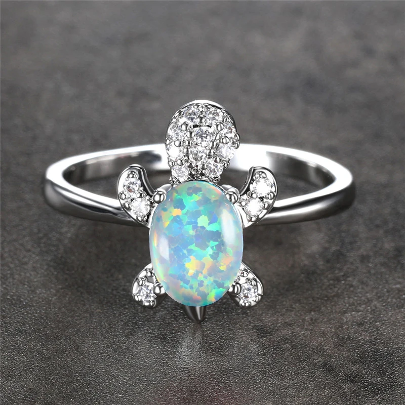 Green Opal Stone Ring