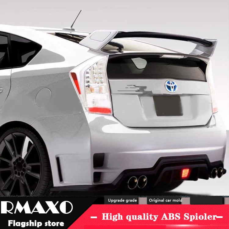For Prius Spoiler 2012 2015 Toyota Prius FD2 Spoiler ABS plastic ...