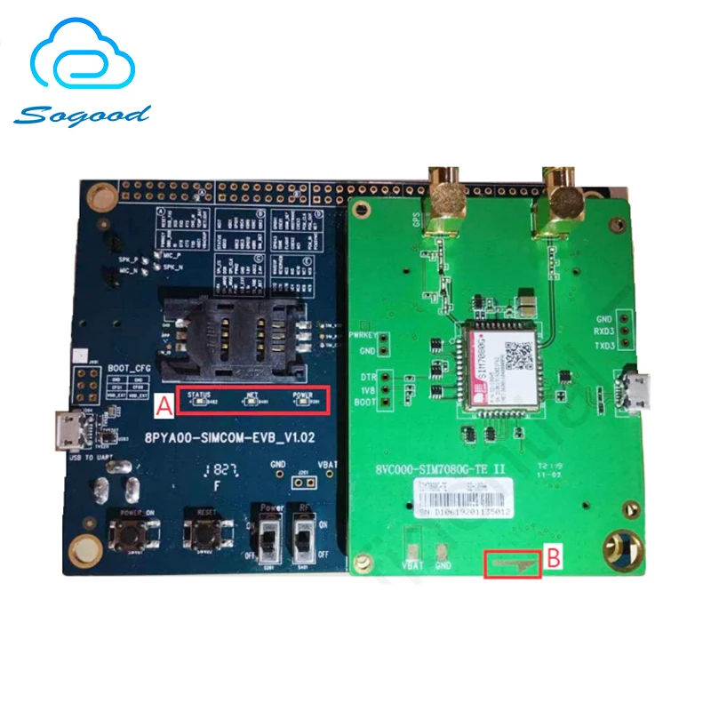 SIM7080G-Evolution-Kit-SIM7080G-TE-KIT-SIMCOM-EVB-KIT-new-and-original ...