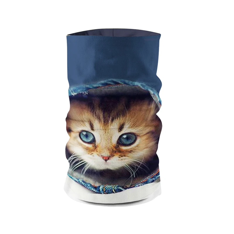 Various 3D Cat Neck Gaiter Masks - The Great Cat Store