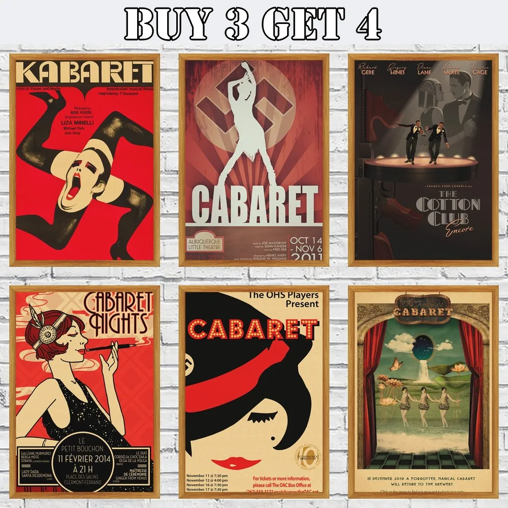 Cabaret Musical Poster