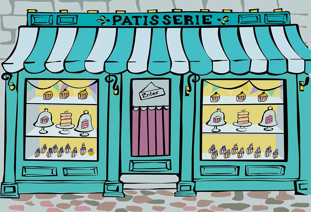 Cartoon Storefront