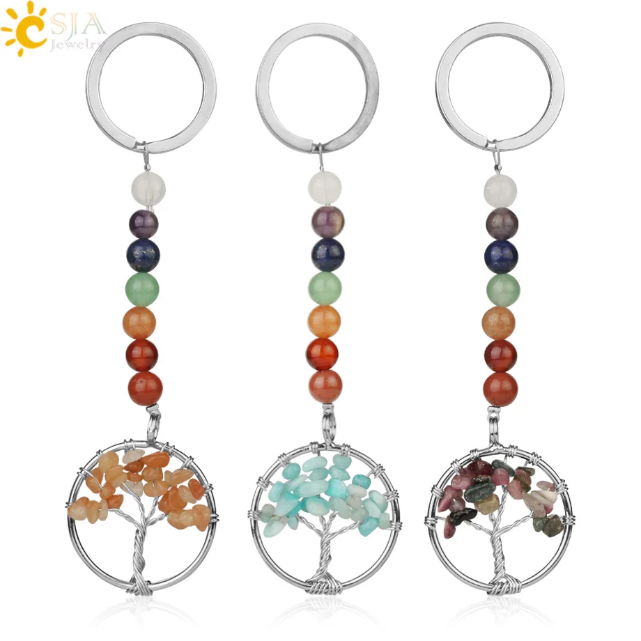 CSJA-Nat-rliche-Stein-7-Chakra-Keychain-Energie-Yoga-Reiki-Baum-des-Lebens-Anh-nger-Schl.jpg