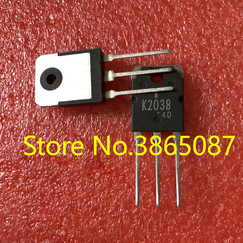 2SK2038 K2038 TO 3P 파워 MOSFET 트랜지스터 MOS FET 튜브 10 개/몫|플러그 & 커넥터 ...