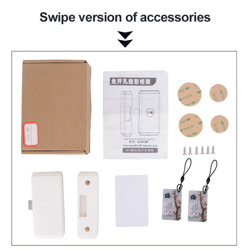 2021 Smart Drawer Lock Intelligent Cabinet Locker Lock APP Unlock Tuya ...