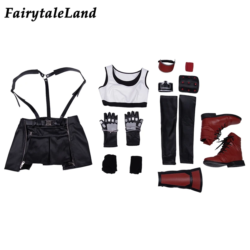 Tifa Lockhart Cosplay Suit Final Fantasy VII Remake Tifa Cosplay ...