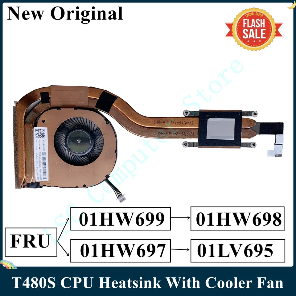 For T480s 20L7 20L8 ThinkPad FANS Laptop Atsink Trmal Module ND75C21 ...