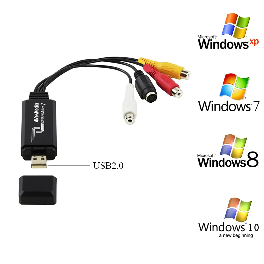For-AVerMedia-C039-DVD-VCD-EZMaker-USB-Capture-Card-With-SDK-For-Second ...