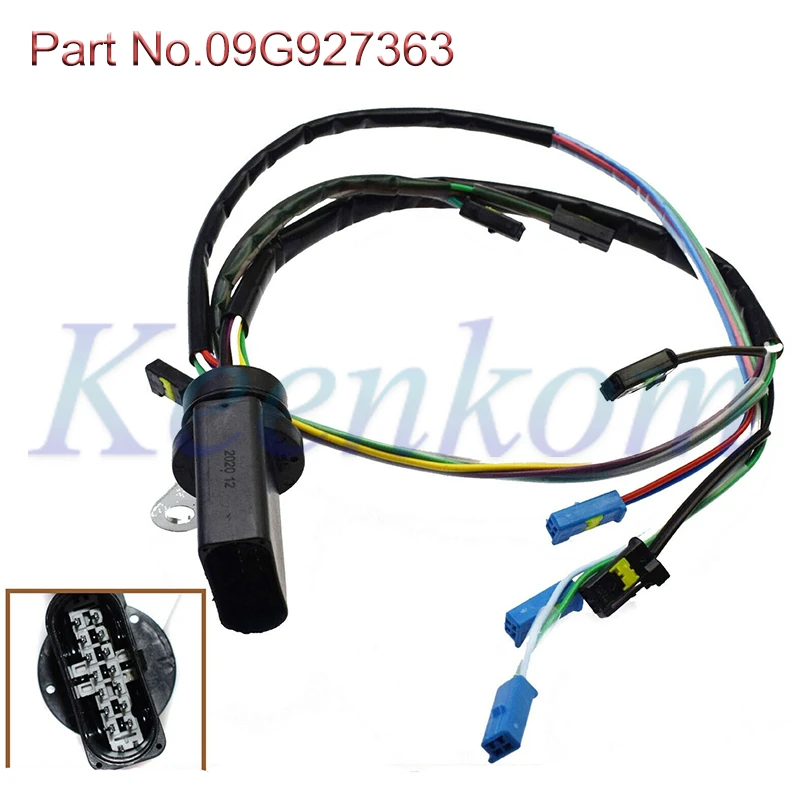 14 핀 내부 하네스 배선 09G 6 단 자동 변속기 기어박스 09G927363 00002161, 폭스바겐 A udi용|밸브 ...