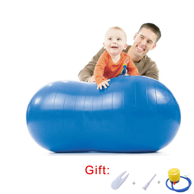 Exercise Peanut Yoga Ball Kids Children Fitness Training Fitball Hotal ...