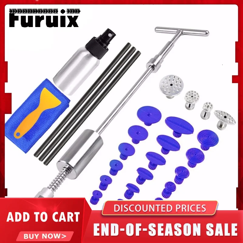 38cm Paintless Dent Repair Dent Puller Kit Dent Removal Slide Hammer ...