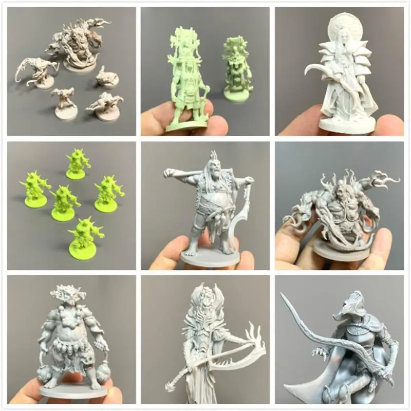 Lot of Shinto Ogre Samurai Monsters Bushido Dragon Miniatures Rising ...