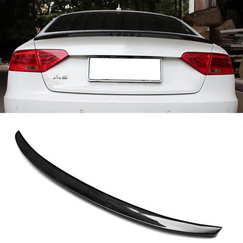 Ceyusot For Audi A5/s5 Real Carbon Fiber Car Spoiler 08-16 Trunk Rear ...