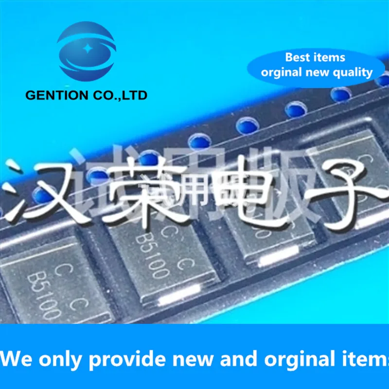 50PCS-100-New-original-SMC-Schottky-5A-diode-B5100C-B5100-100V-5A ...
