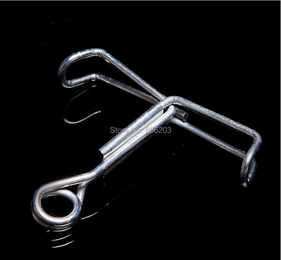Spring water stopper Sealing clip for rubber hose Flatjaw pinchcock Lab ...