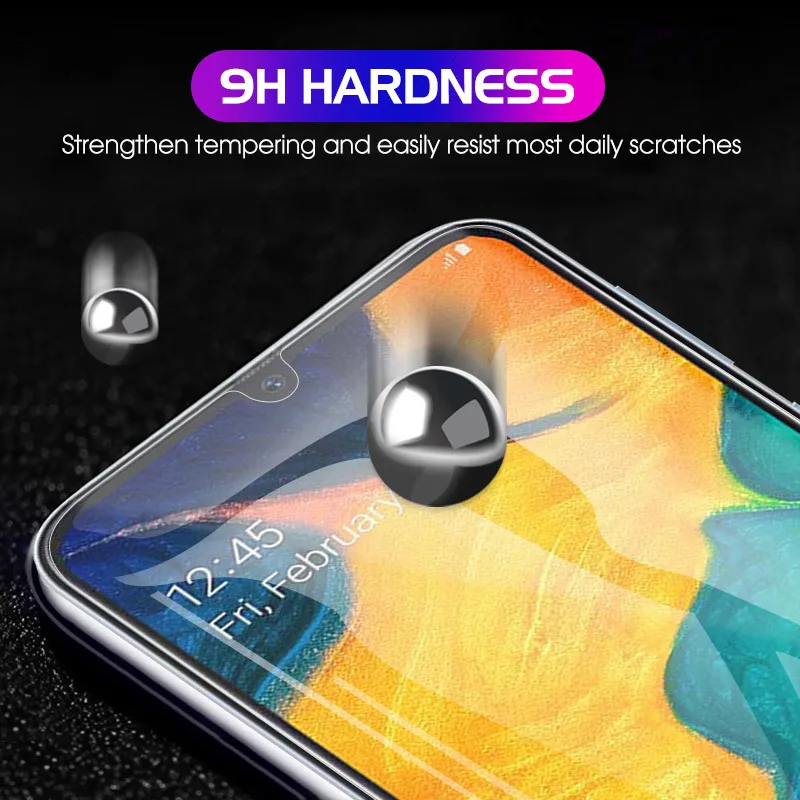 10 шт. 2.5D закаленное Стекло для samsung A10 A20 Core A20E A30 A40 ...