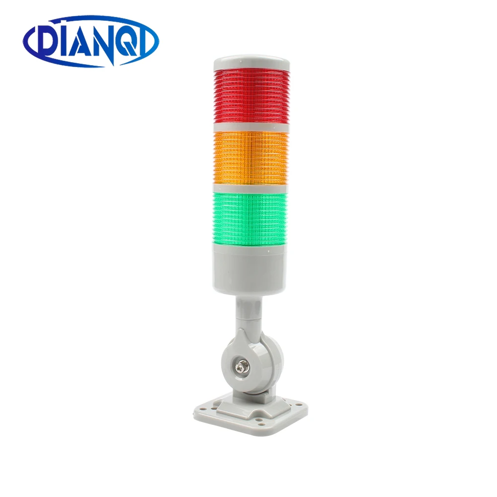 3 layers Rotatable 180 Stack light Red warning light industrial for CNC ...