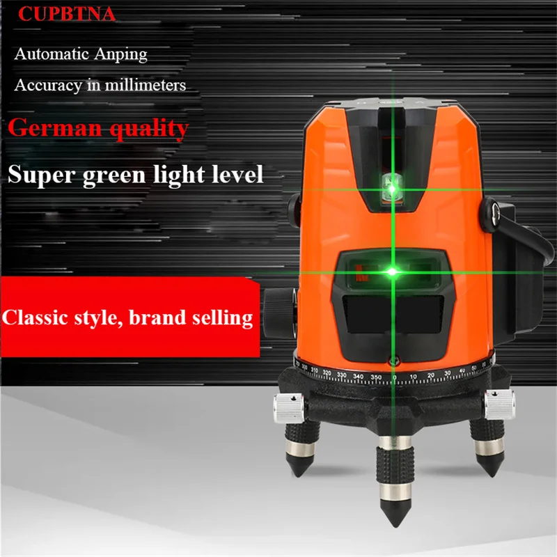 High-Precision-360-Self-Leveling-Laser-Leveler-Strong-Visible-Laser ...