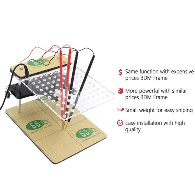 LED BDM FRAME Tester Chip Tunning BDM Frame BDM100 Adapter Probe Master ...