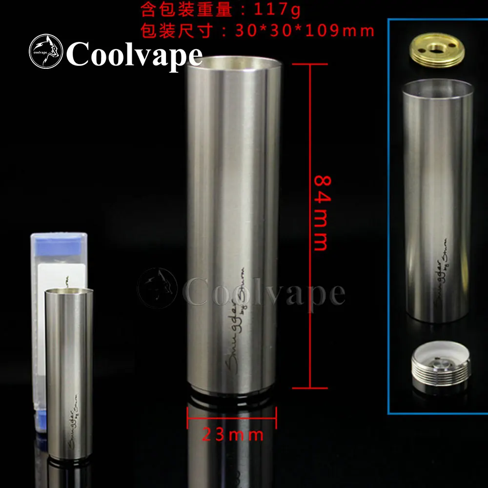 rta rda SXK Smuggler Mech Mod Sturm Mods mech tube 22mm 316ss material ...