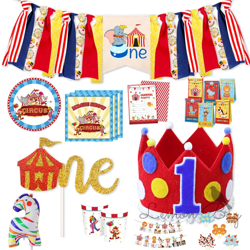 Circus Photo Booth Props Printable