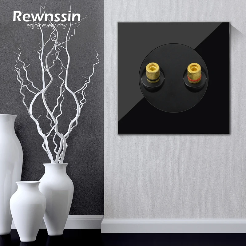 Home-Audio-Outlets-Wall-Sockets-2-4-Binding-Post-Banana-Ports-Audio ...