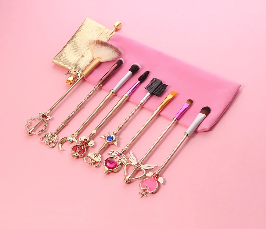Classical Anime Sailor Moon Makeup Outfit/Makeup Brush Woman Girl Gift ...
