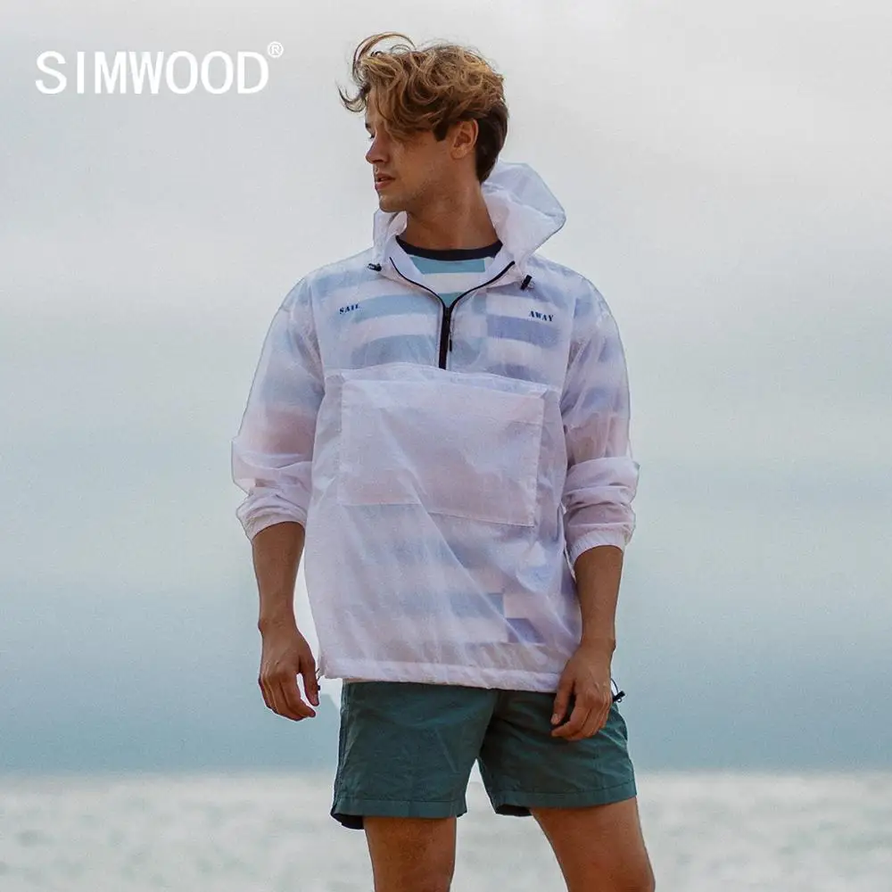 SIMWOOD-2021-Autumn-Summer-New-Thin-white-jackets-men-back-pattern ...
