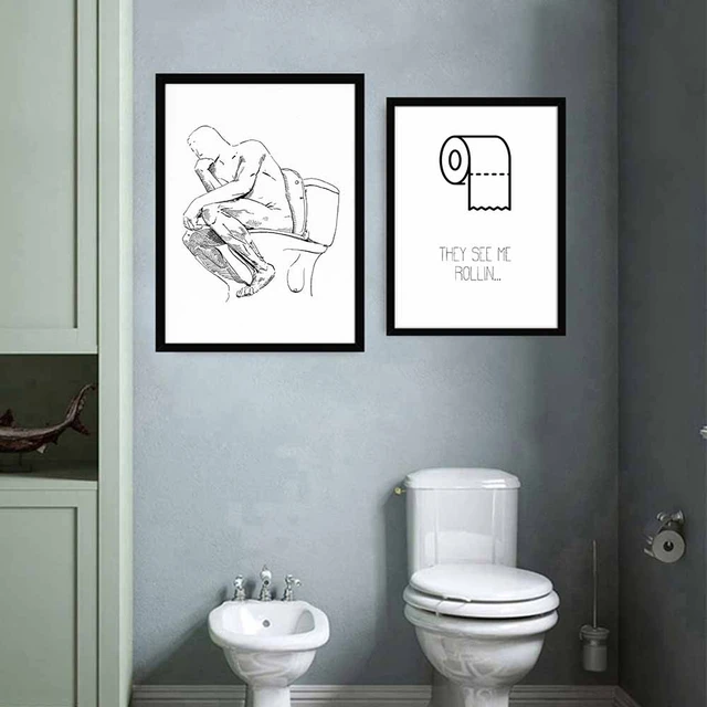 Funny Toilet Poster