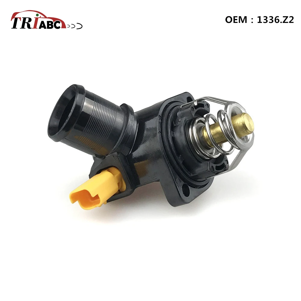 1336.Z2 9650926280 Coolant Thermostat With Seal For Peugeot 205 II 1.4 ...