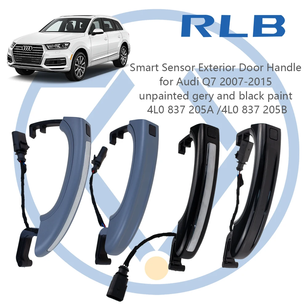 4L0837205A-Smart-Sensor-Exterior-Door-Handle-Black-Spray-Paint-for-Audi ...