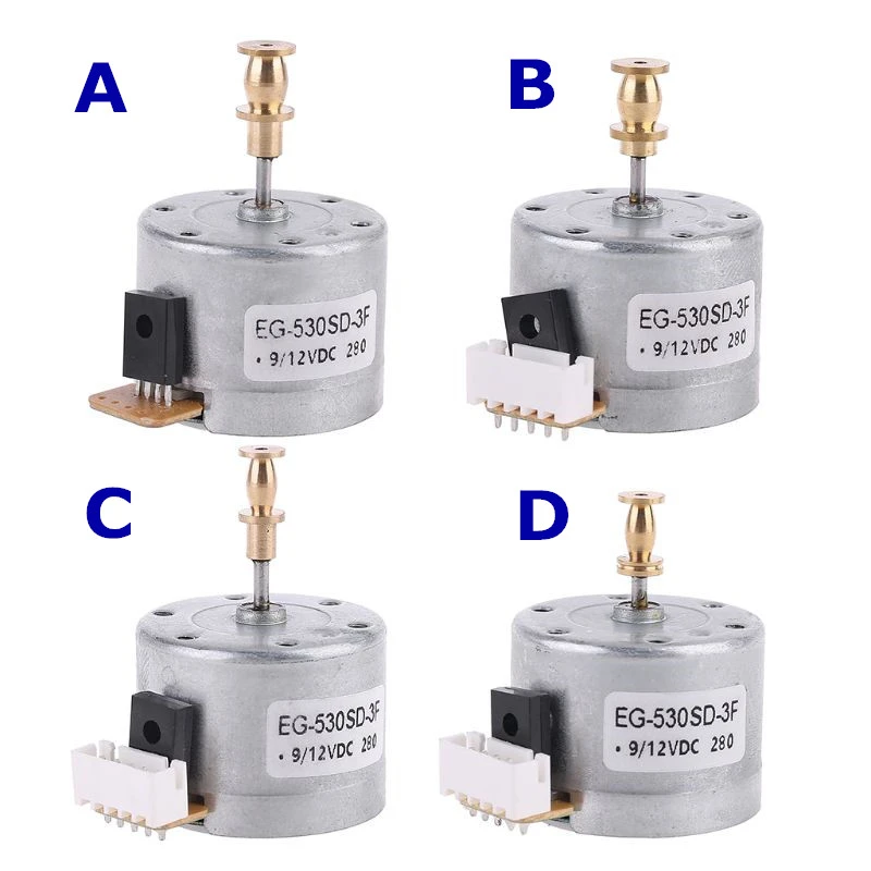 EG530SD 3F DC5 12V 3 Speed 33/45/78 RPM Adjustable Metal Turntables ...