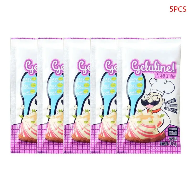 10g x 5 bolsas de polvo de Agar, gelatina vegana, Halal, sin sabor ...