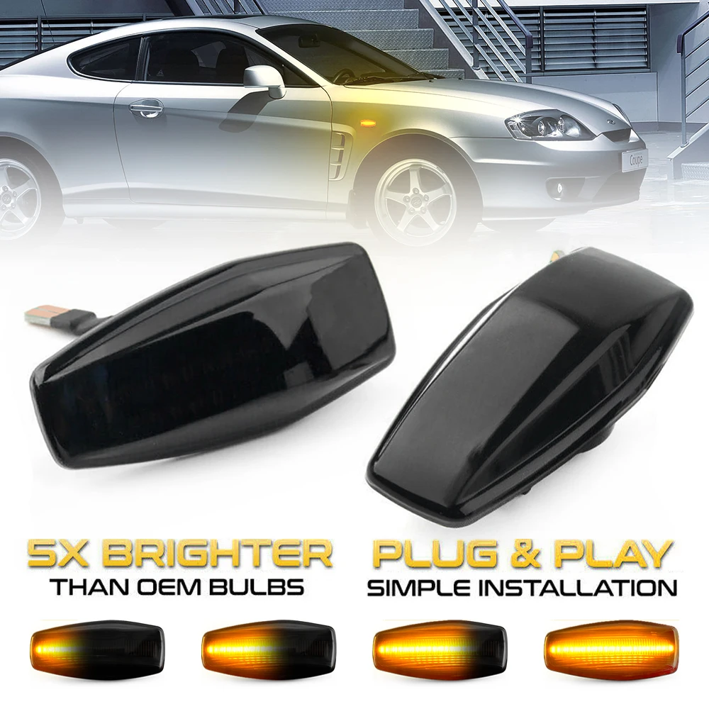 Led Side Marker Light For Hyundai I10 Trajet Sonata Elantra Getz Xg ...