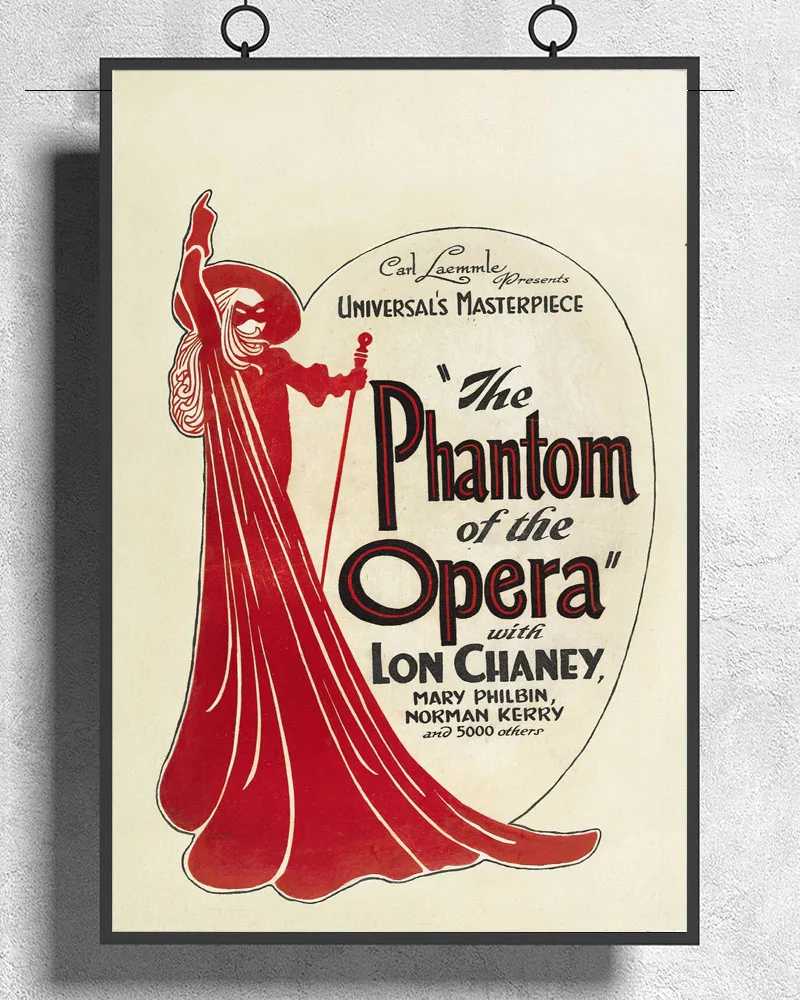 Phantom Of The Opera 1925 Poster