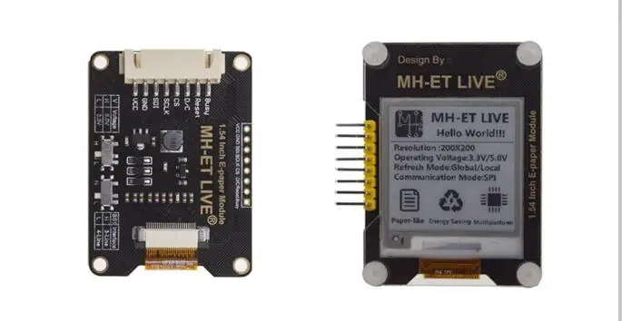 1.54 Inch Epaper Module E-paper E-Ink EInk Display Screen SPI Support ...