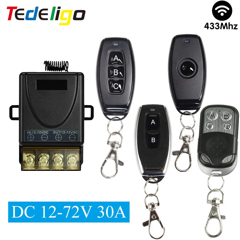 Dc 12 24v Wireless Remote Control Light Switches | Wireless Control ...