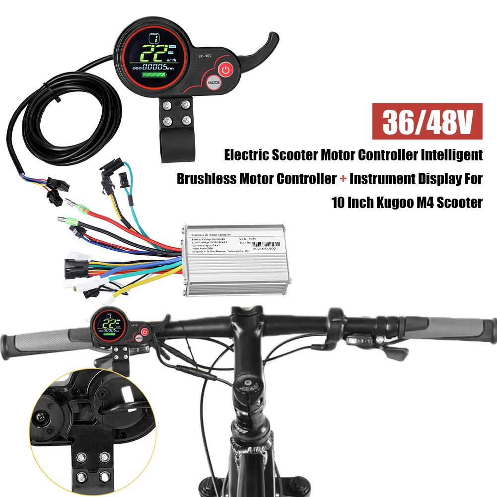 36/48V Electric Scooter Motor Controller Intelligent Brushless Motor ...