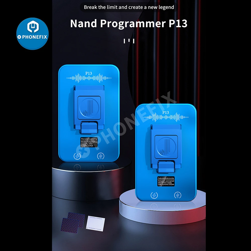 JC P13 BGA110 PCIE NAND Hard Disk Programmer For iPhone 6-13Promax ...