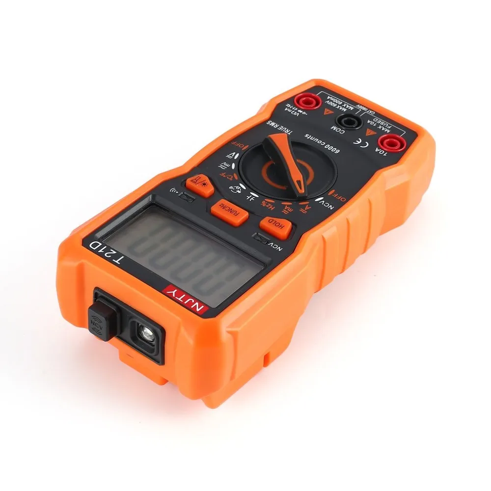Digital Multimeter T21C DC/AC Voltage Current Meter Handheld Ammeter ...